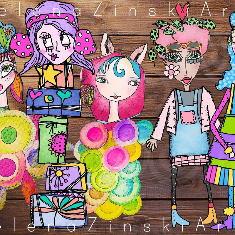 Elena Zinski Art - Etsy