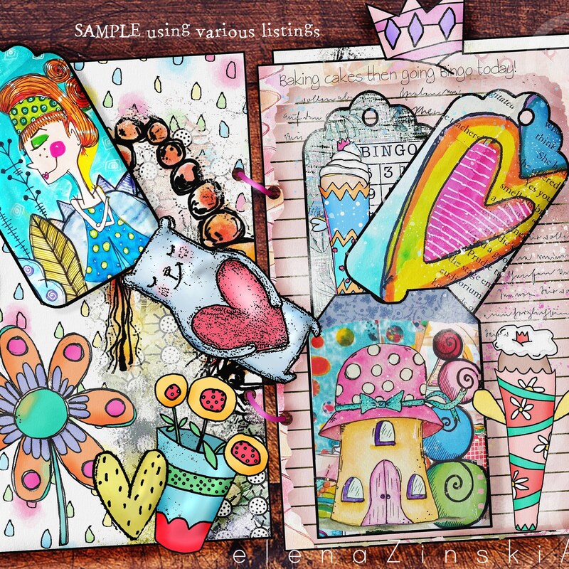 Elena Zinski Art - Etsy