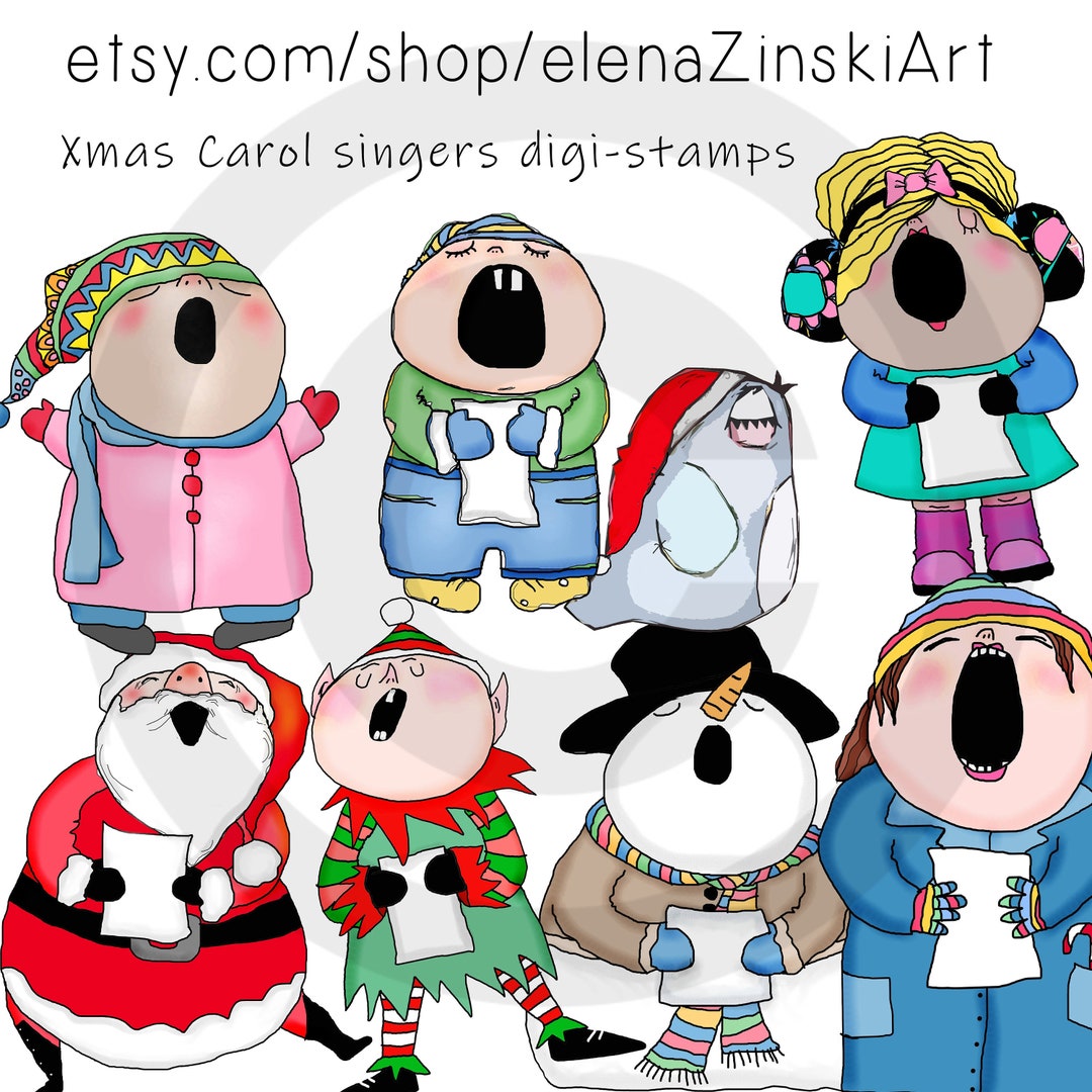 Christmas Carol Singers - Etsy
