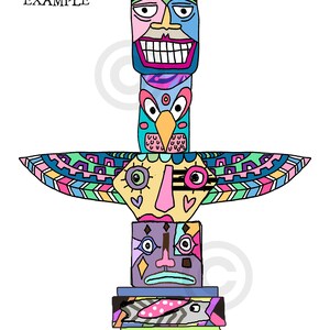 Build a Totem Pole - Etsy