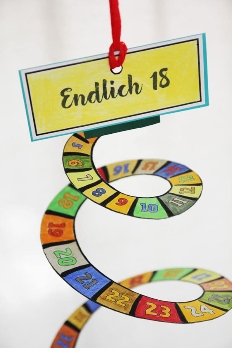 Countdown Craft Sheet Download Do It Yourself Coloring Page - Etsy