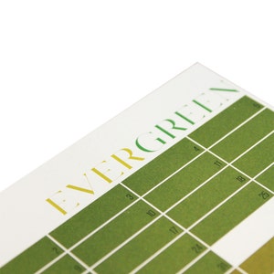 Perpetual Calendar EVERGREEN Calendar of Events Memory Memories ...