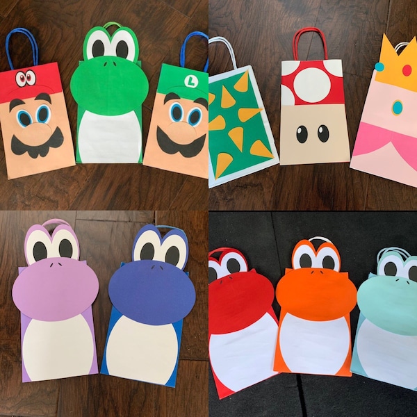 Super Mario Goodie Bag - Etsy