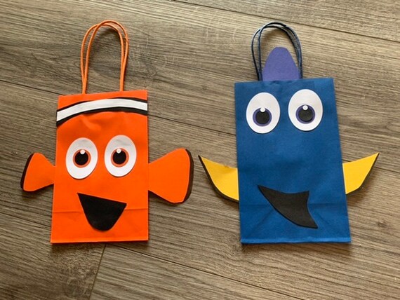 Finding Nemo Inspired Party Favor Bags | Etsy