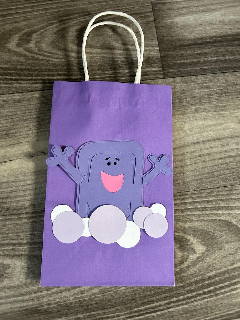 Blues Clues Inspired Party Favor Bags (set of 6) - Etsy