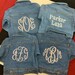 Kid's Monogrammed Denim Jacket - Etsy
