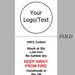 38mm Custom Printed Sew in Loop Labels - Etsy UK