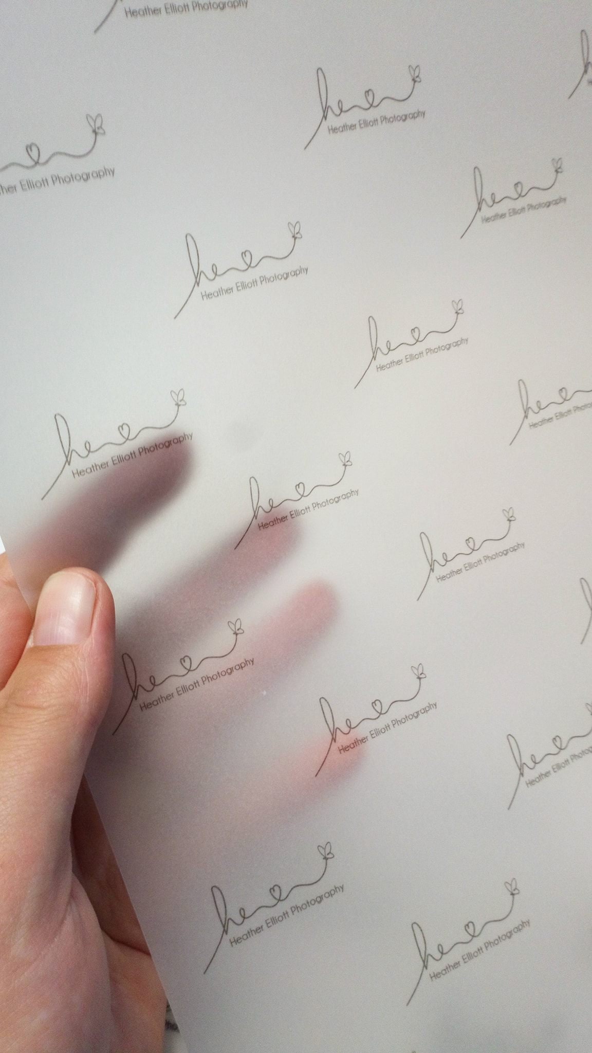 Personalised Translucent Packing / Lining Paper A4 | Etsy UK