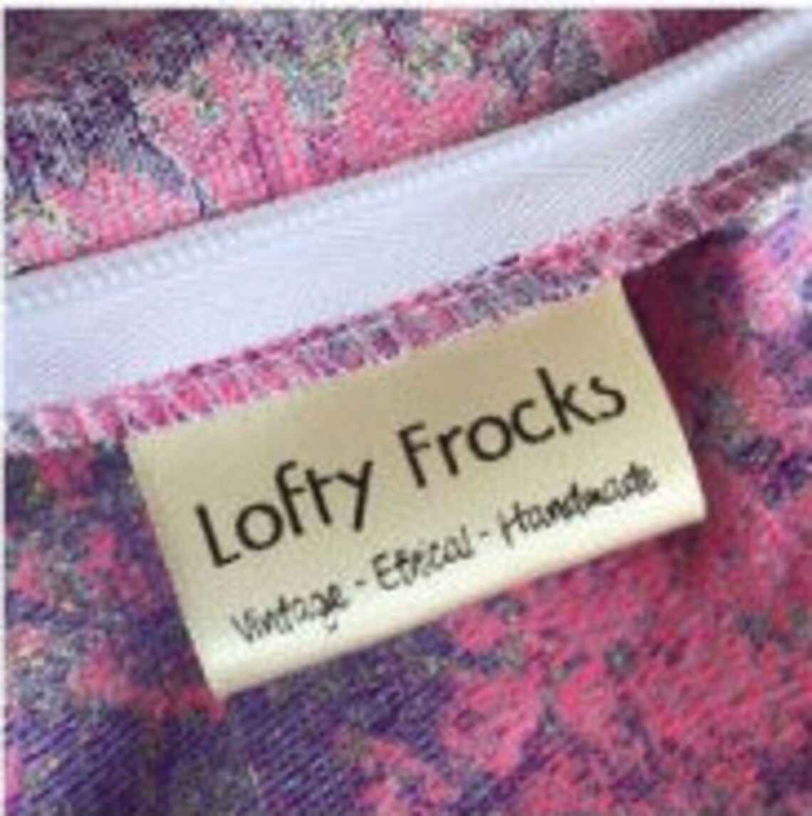 38mm Custom Printed Slim and Narrow Seam Labels - Etsy UK