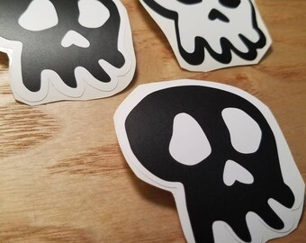 Skull decals | Etsy