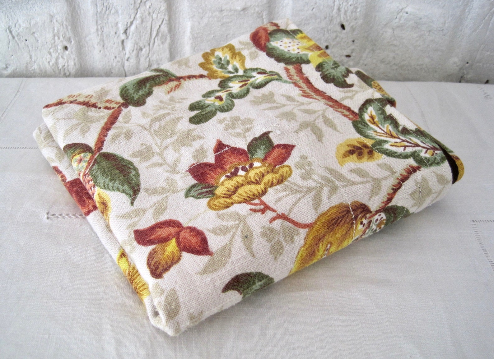 Handmade Recycled Botanical Flax Bag - Etsy