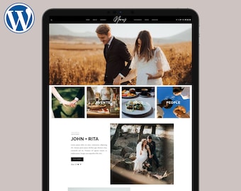 Wordpress Theme Responsive Blog Design lola - Etsy