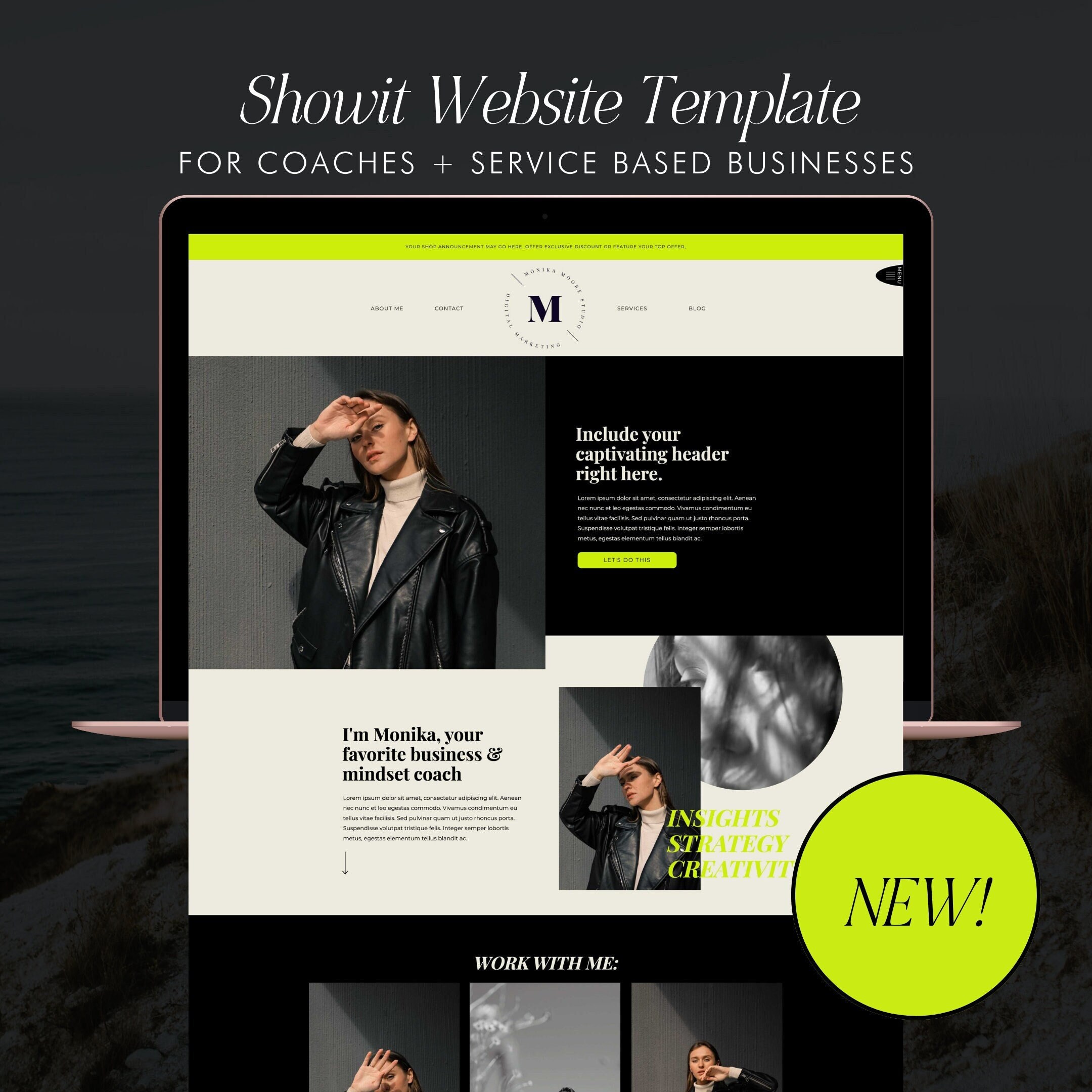 Showit Website Template for Coaches, Life Coach, Mindset Coach ...
