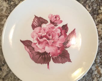 Pink flower china | Etsy