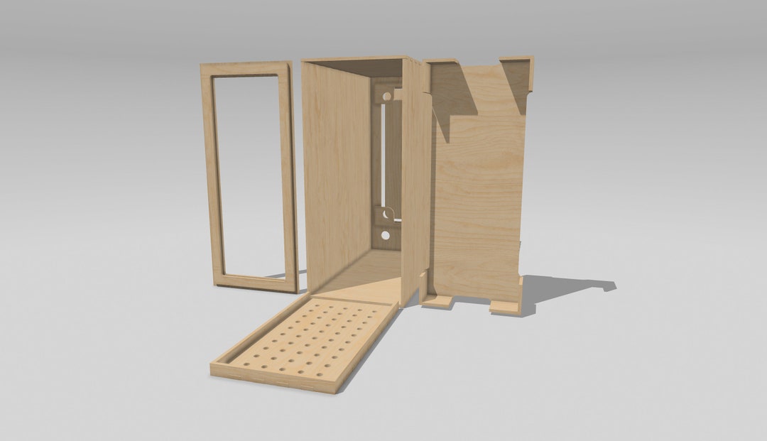 DIY Book Nook Digital File for Laser Cutter - 100mm X 240mm X 215mm - Etsy