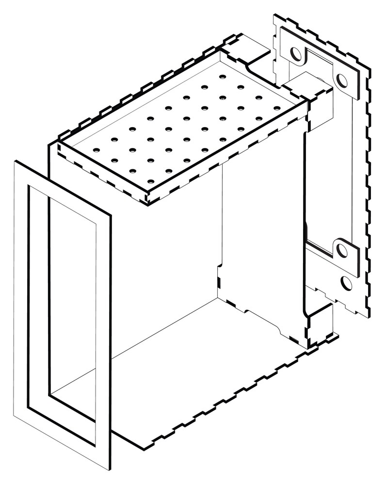 DIY Book Nook Digital File for Laser Cutter 100mm X 240mm X - Etsy