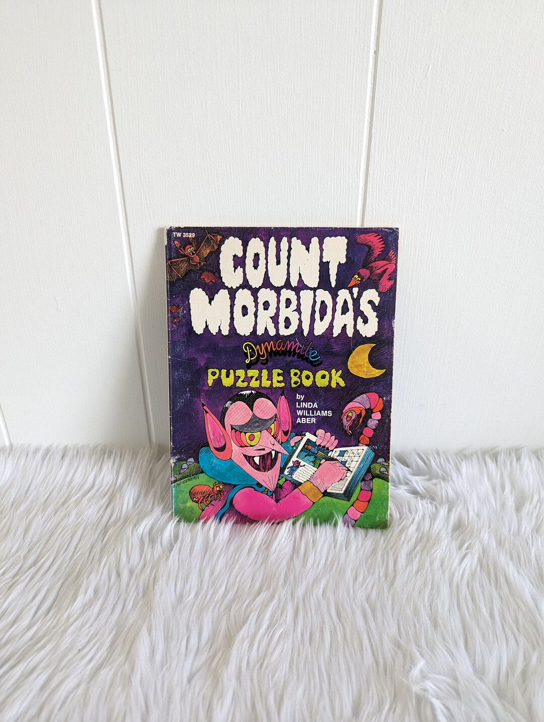 1977 Count Morbida's Dynamite Puzzle Book by Linda Williams Aber - Etsy