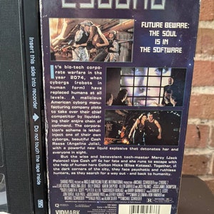Vintage VHS Cyborg 2 Science Fiction Film von 1993 mit Angelina Jolie ...