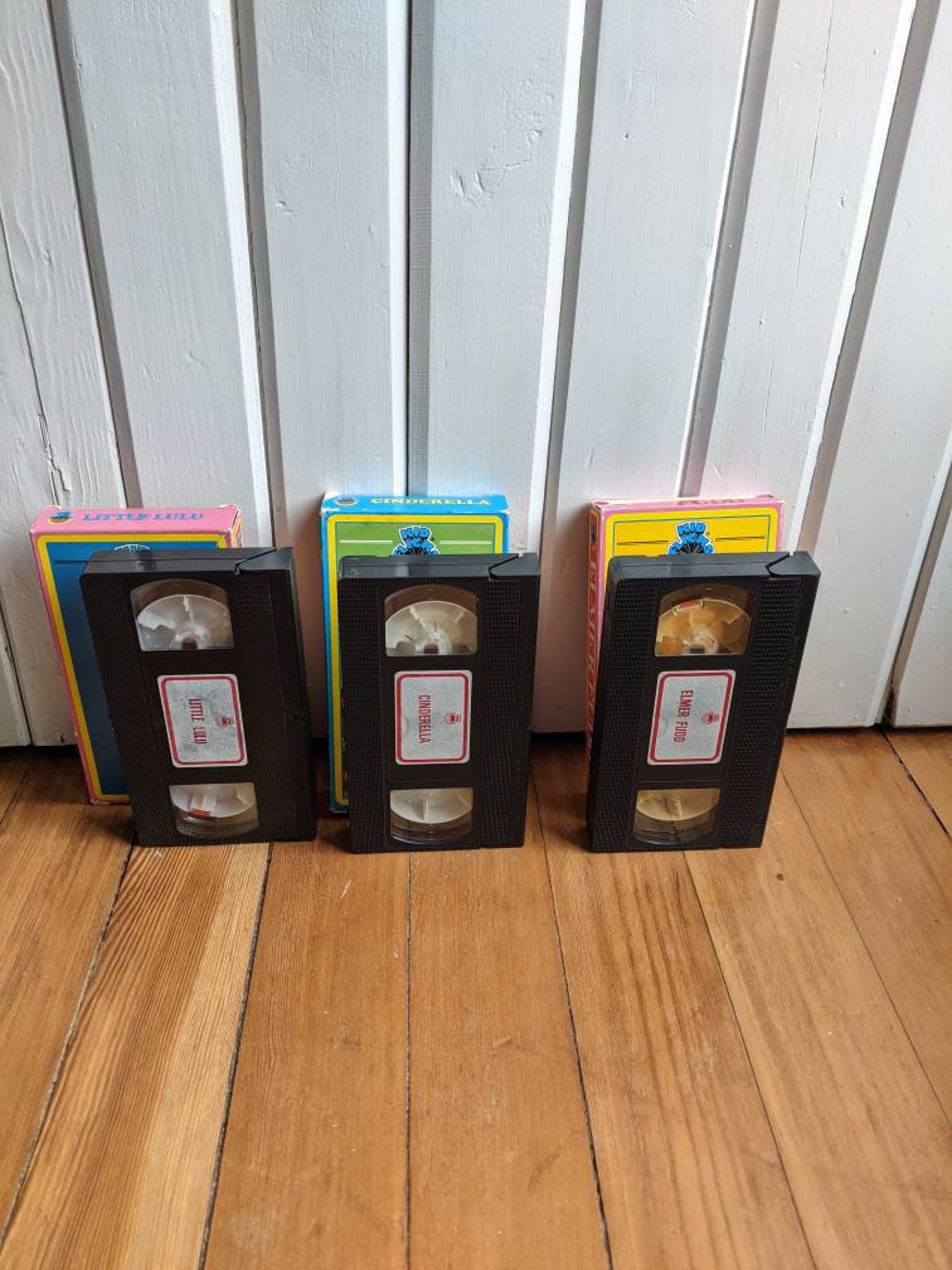 THREE Vintage VHS Movies 1980s Kid Flicks Classic Cartoons a - Etsy