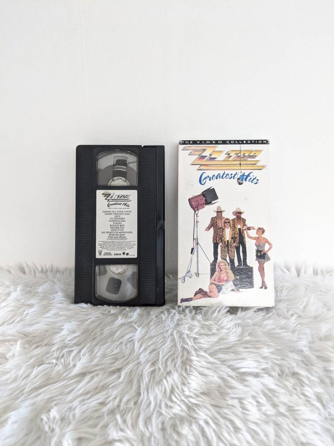 Vintage VHS ZZ Top Greatest Hits VHS Video Collection 1990s Retro Hits ...