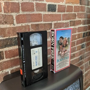 Vintage VHS Born Free 1960s Movie About Lions in Central Africa ...