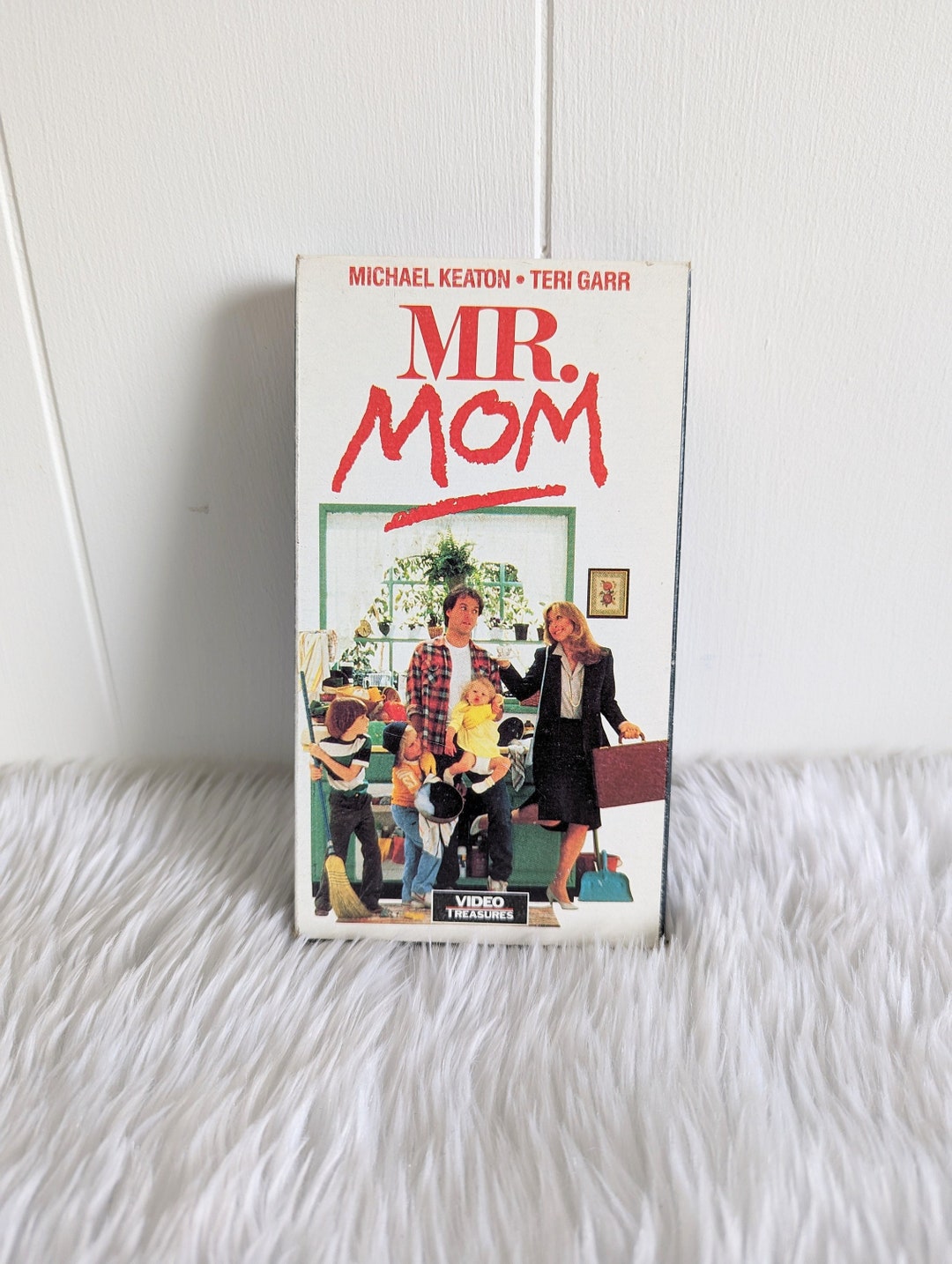 1983 VHS Mr. Mom Starring Michael Keaton - Etsy