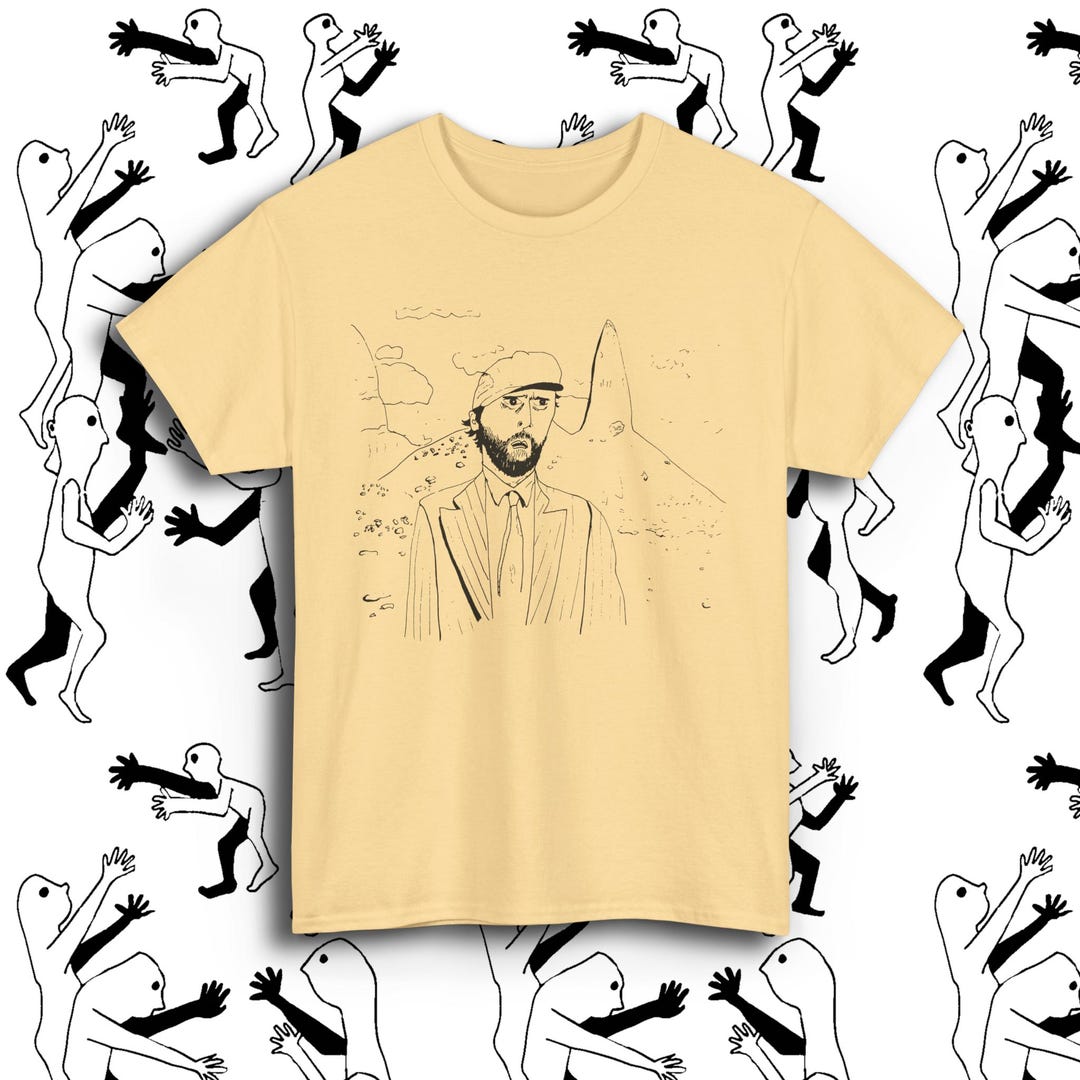 Harry Dean Stanton Fan Art Sketch Tshirt - Etsy