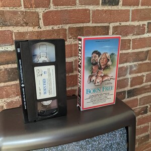 Vintage VHS Born Free 1960s Movie About Lions in Central Africa ...