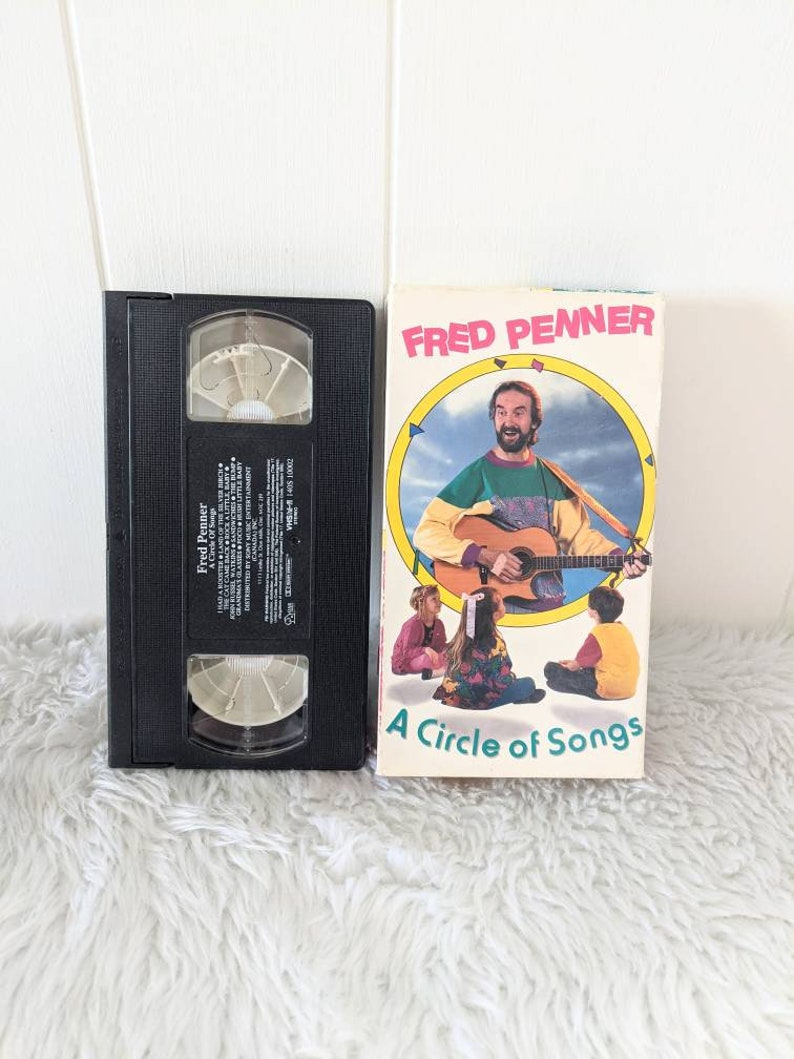 VHS Fred Penner A Circle of Songs Kids Concert Oak Street Music ...