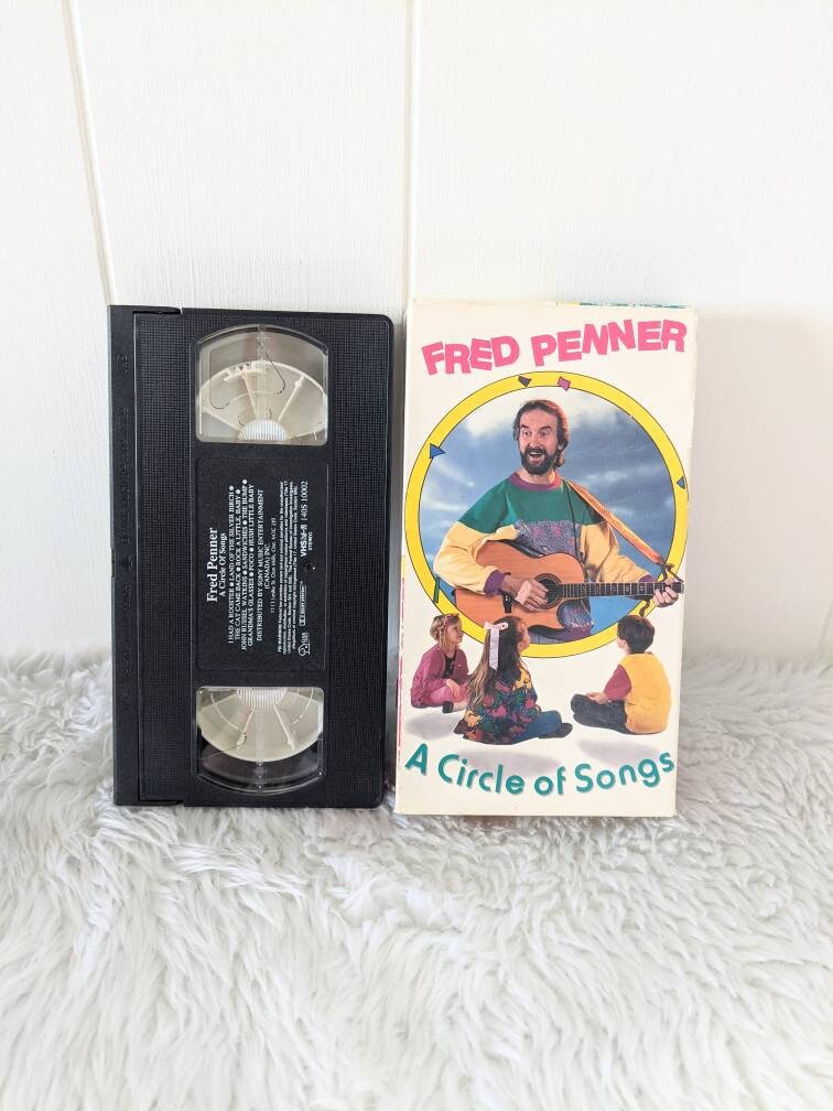 VHS Fred Penner A Circle of Songs Kids Concert Oak Street Music ...