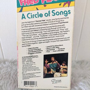 VHS Fred Penner A Circle of Songs Kids Concert Oak Street Music ...