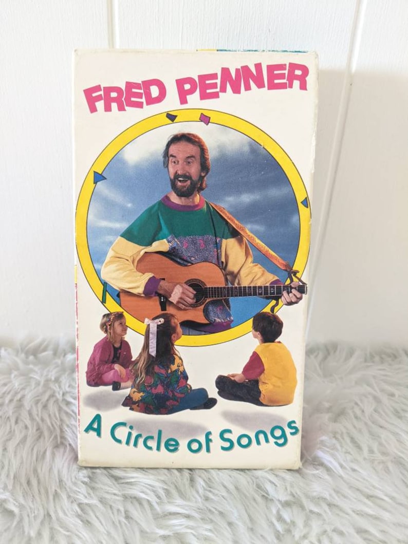VHS Fred Penner A Circle of Songs Kids Concert Oak Street Music ...