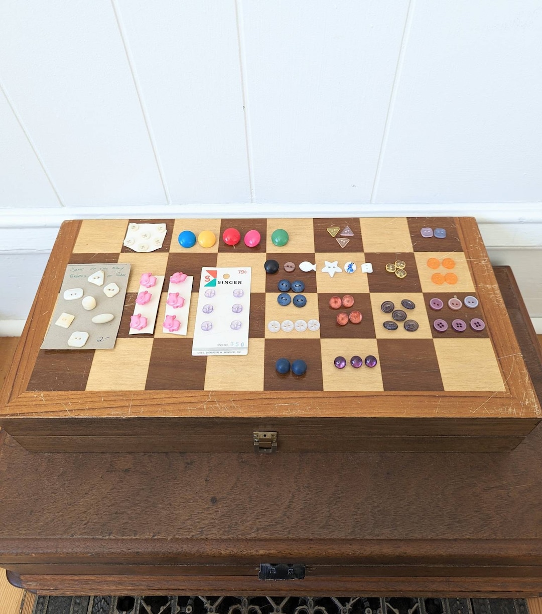 A Collection of 76 Vintage Buttons From the 1960s Through to the 1990s ...