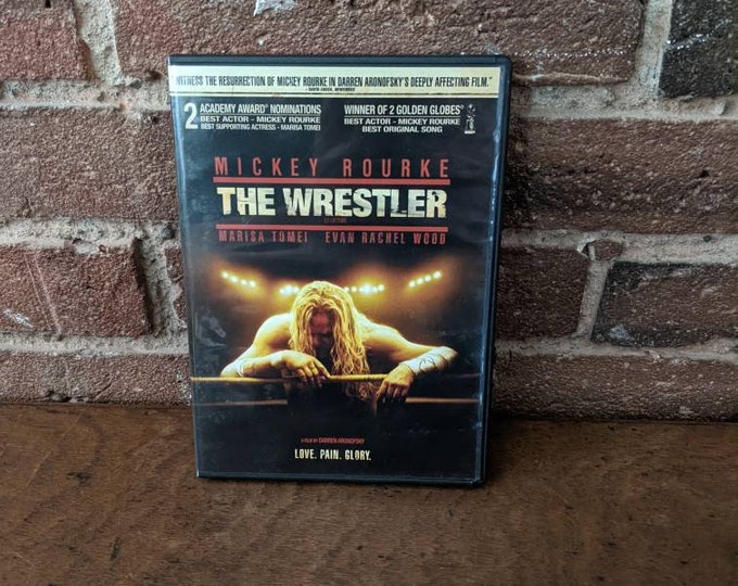 The Wrestler DVD Movie Starring Mickey Rourke Professional Wrestling ...