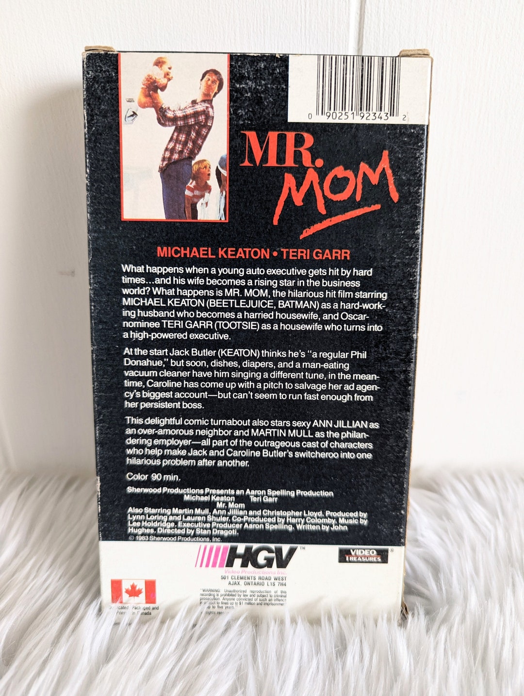 1983 VHS Mr. Mom Starring Michael Keaton - Etsy
