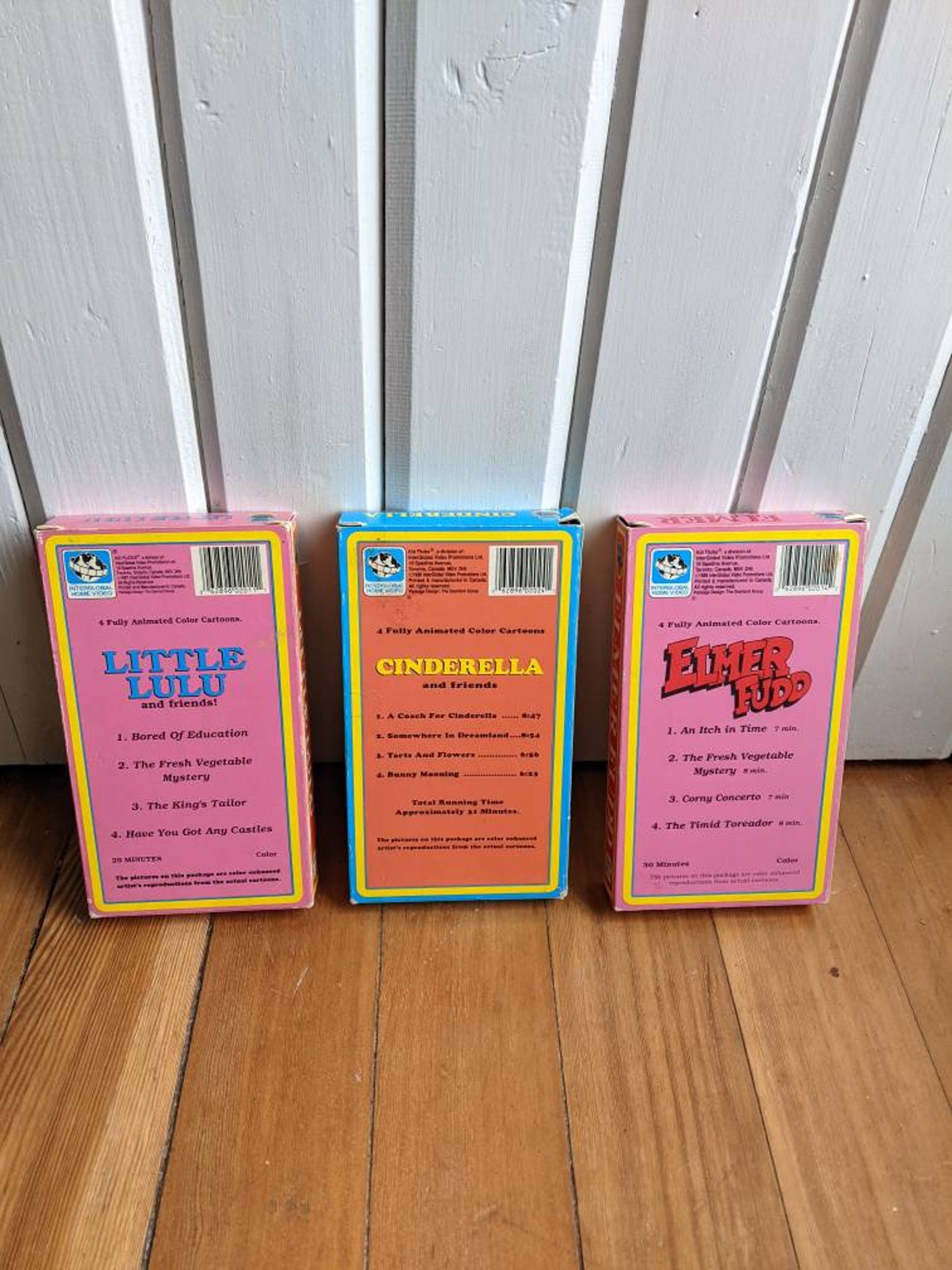THREE Vintage VHS Movies 1980s Kid Flicks Classic Cartoons a - Etsy