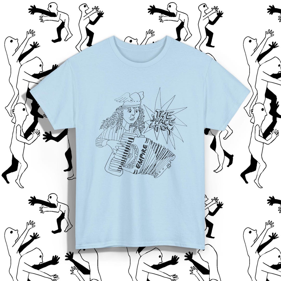 The Space Lady Drawing Fan Art Tshirt - Etsy