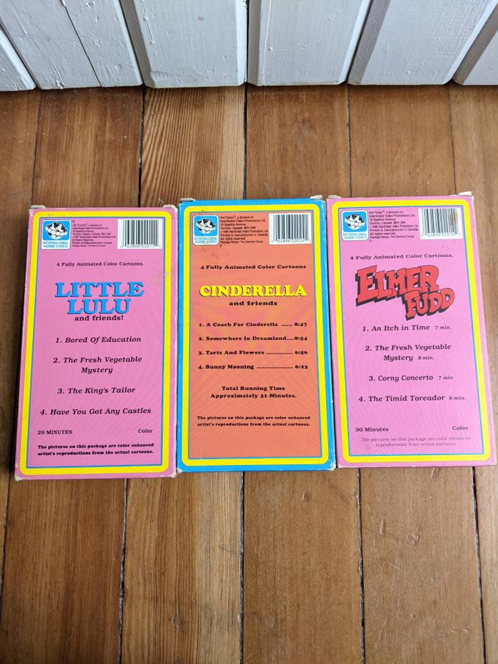 THREE Vintage VHS Movies 1980s Kid Flicks Classic Cartoons a - Etsy Canada