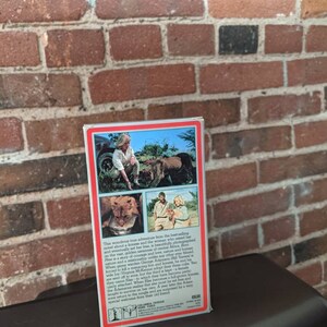 Vintage VHS Born Free 1960s Movie About Lions in Central Africa ...