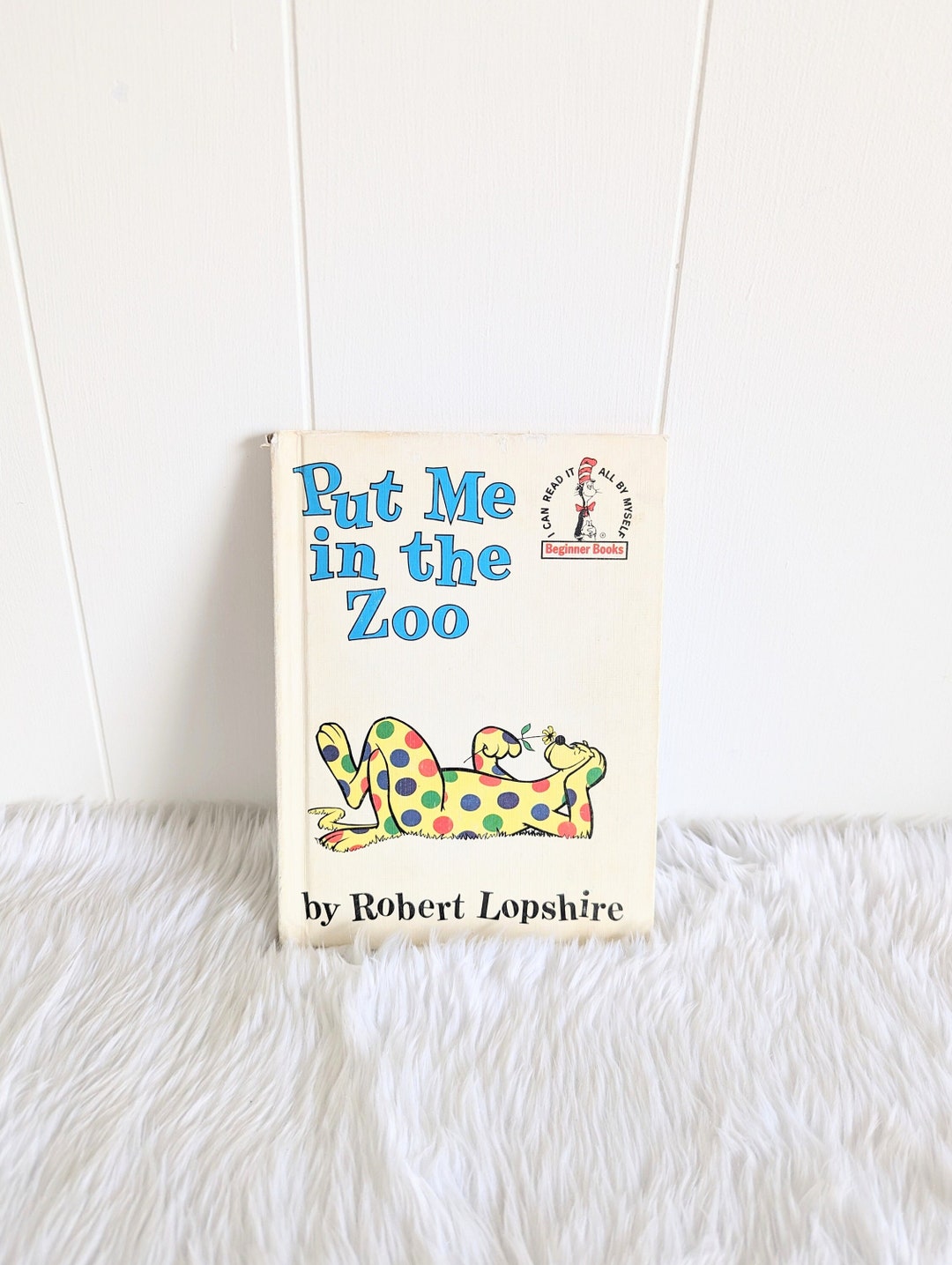 Hardcover 1960 Childrens Book Put Me in the Zoo by Robert Lopshire - Etsy