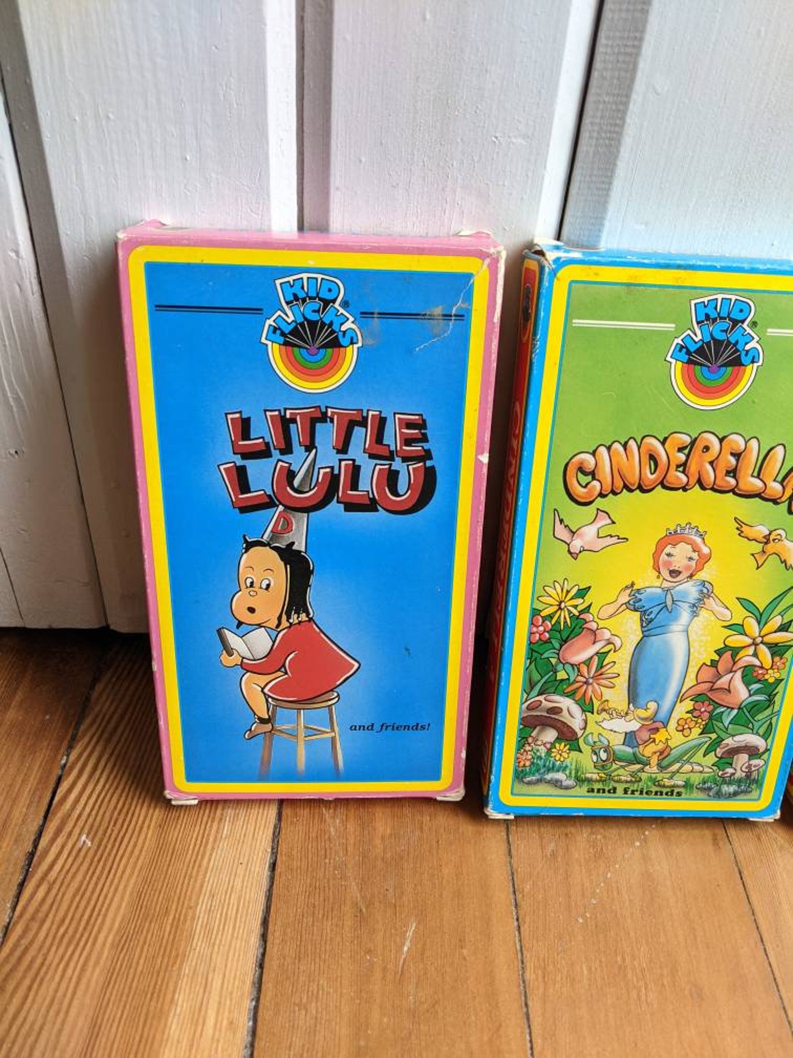 THREE Vintage VHS Movies 1980s Kid Flicks Classic Cartoons a - Etsy
