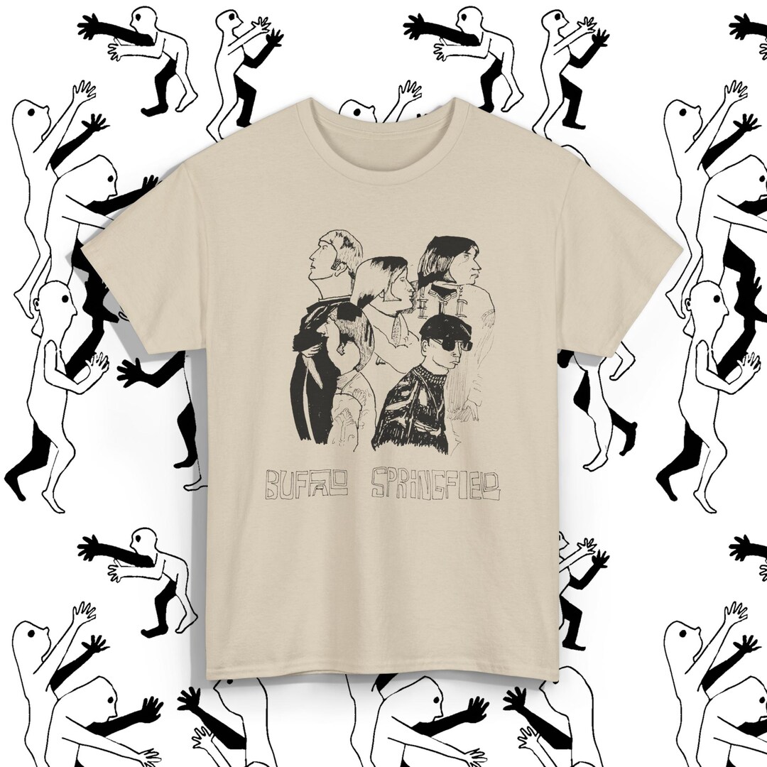 Buffalo Springfield Fan Art Sketch Tshirt - Etsy
