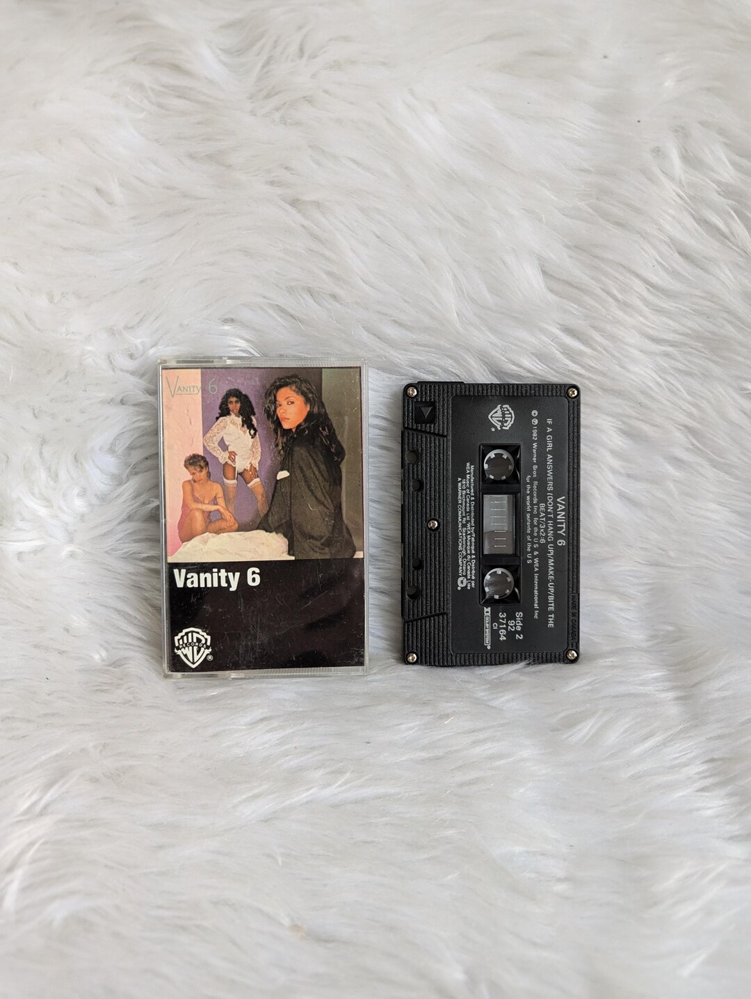 Vanity 6 Self Titled 1982 Warner Communications Cassette Tape - Etsy
