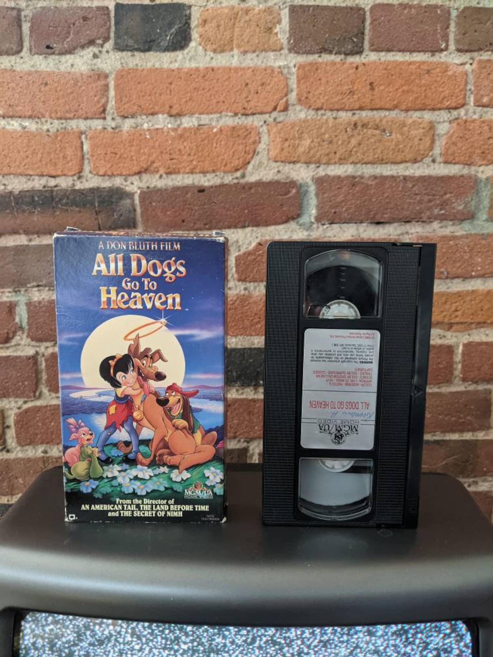 Vintage VHS All Dogs Go to Heaven Starring Burt Reynolds 1989 | Etsy Canada