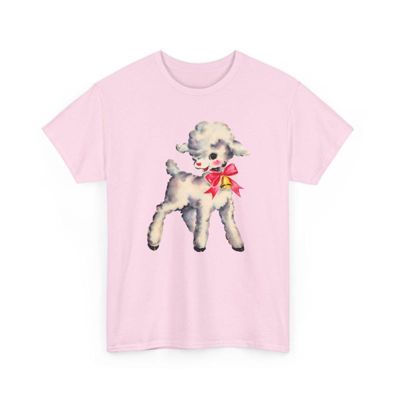 Adorable Baby Lamb Vintage Retro Graphic Tshirt - Etsy