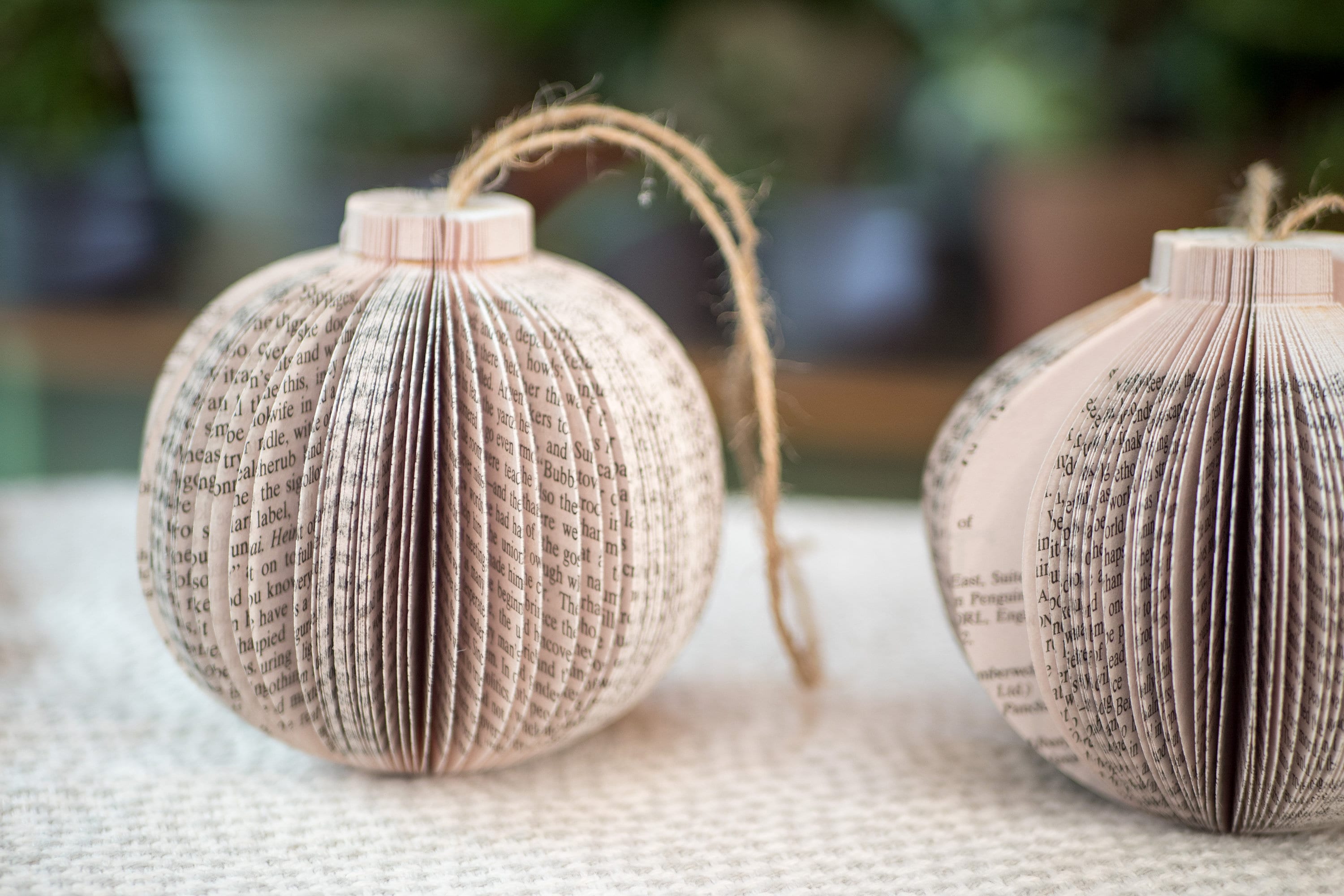 Book Ornament for Christmas Literary Themed Holiday Decor Book Lover ...