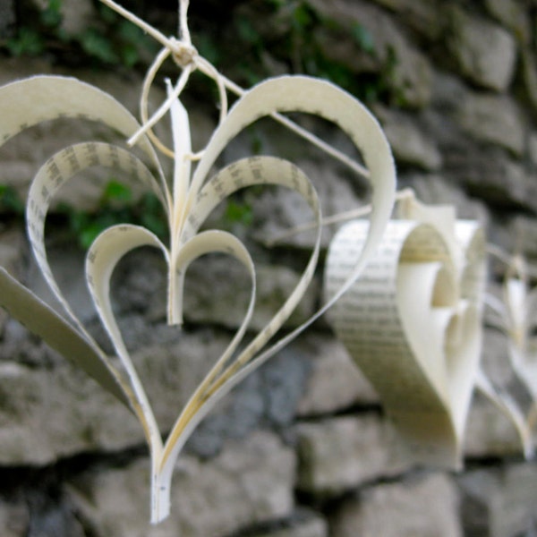 Heart Garland - Etsy