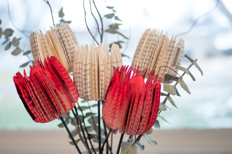 Paper Flower-gift for Mom-mothers Day Gift-teacher Gift-bud Flower ...