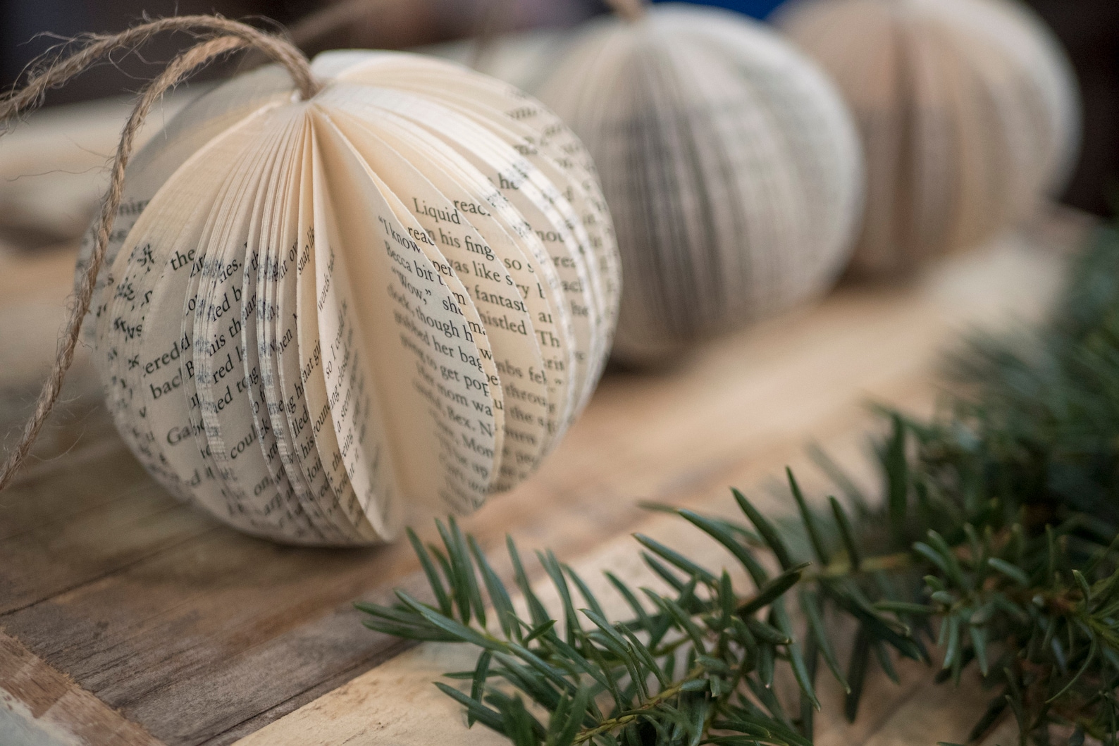 Book Ornament-christmas Ornament-holiday Decor-christmas - Etsy