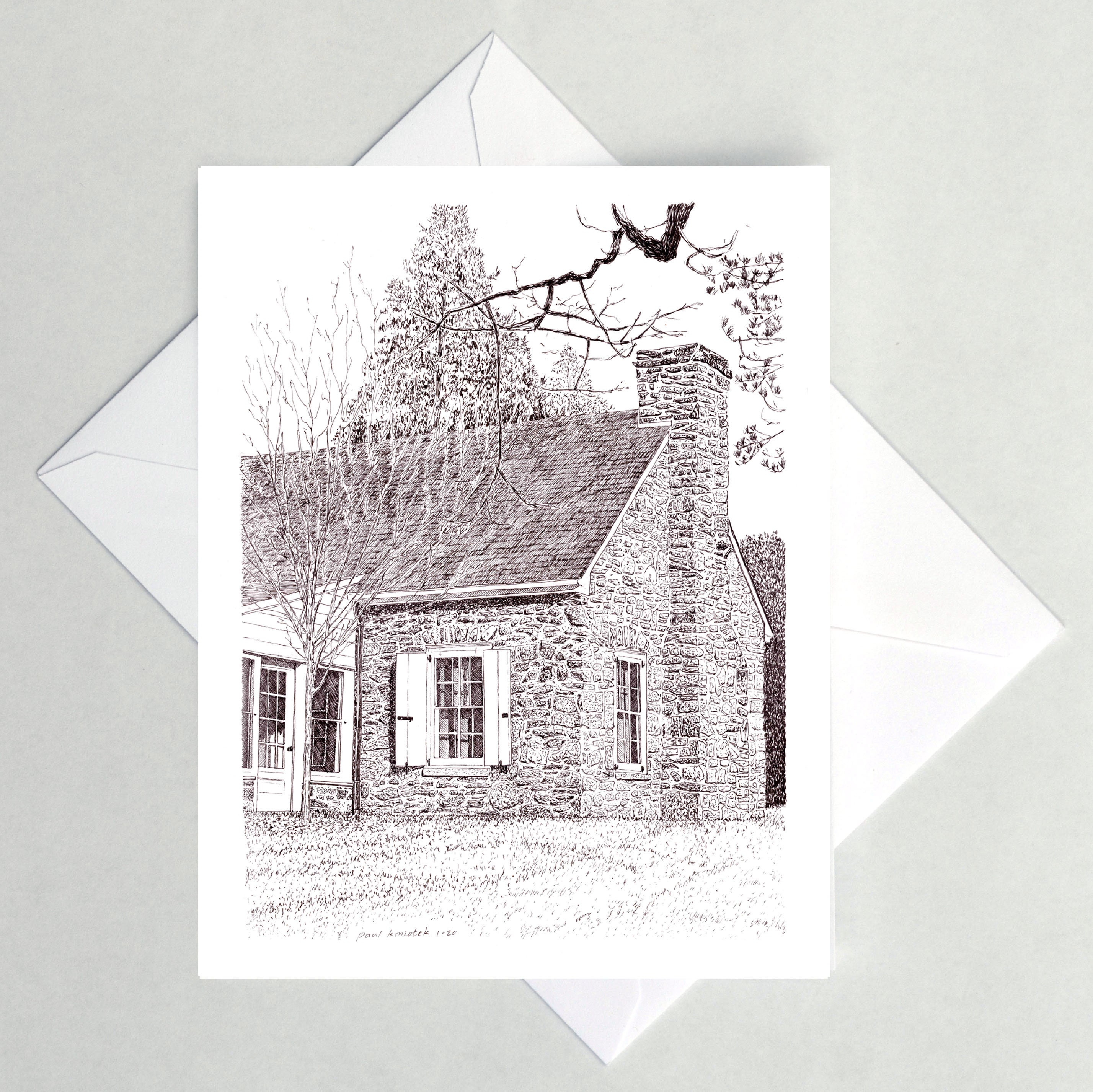 Stone Cottage Note Cards, Eleanor Roosevelt, Val-kill - Etsy